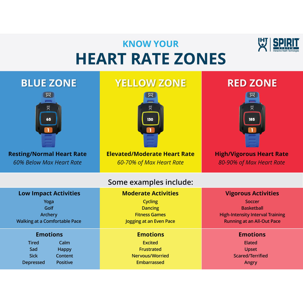 Heart Rate Zone Wall Banner for Heart Rate Monitors in Education – IHT ...